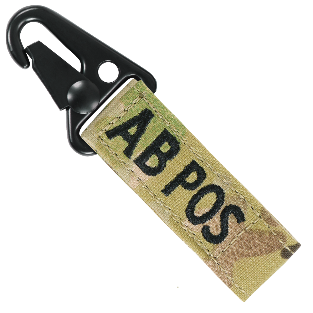 Blood Type Key Chain Scorpion OCP – Condor Elite, Inc