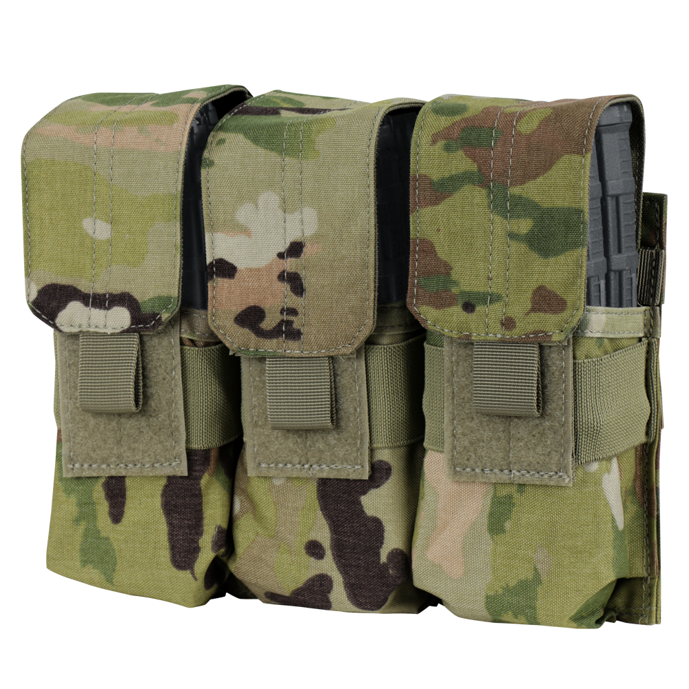 Triple M4 Mag Pouch - Scorpion OCP – Condor Elite, Inc